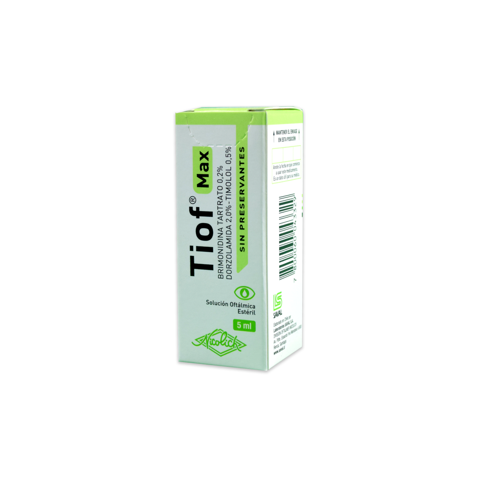 Tiof Max 5 ml - CENDIS