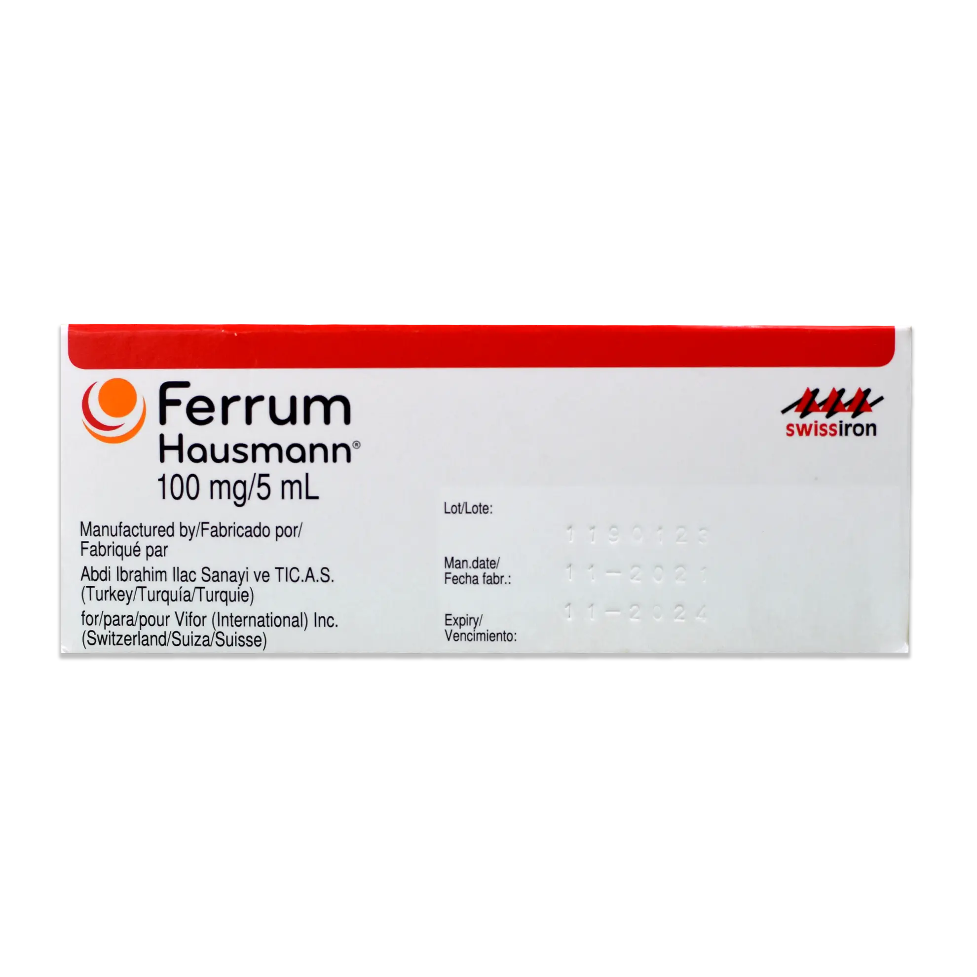 Ferrum 100 mg/5 ml – CENDIS